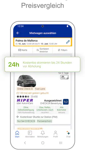 Laden Sie CHECK24 Vergleiche für Android & iOS herunter - Mobexer