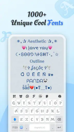Laden Sie Cool Fonts - Keyboard & Themes für Android & iOS herunter ...