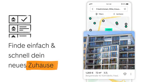 Laden Sie ImmoScout24 - Immobilien für Android & iOS herunter - Mobexer