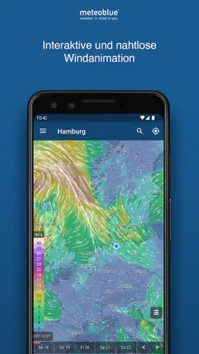 Laden Sie meteoblue Wetter & Karten für Android & iOS herunter - Mobexer