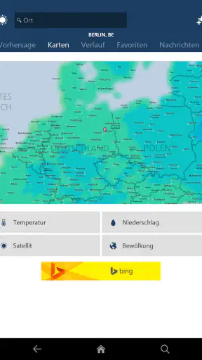 Laden Sie MSN Wetter für Android & iOS herunter - Mobexer