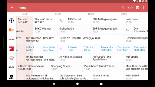 Laden Sie TV-Programm & Fernsehprogramm für Android & iOS herunter ...