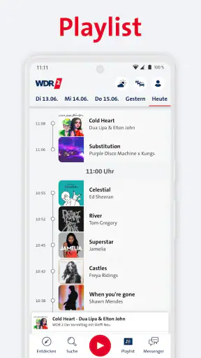 Laden Sie WDR 2 - Radio für Android & iOS herunter - Mobexer