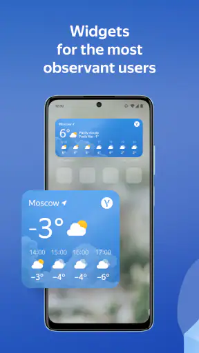 Laden Sie Yandex Weather & Rain Radar für Android & iOS herunter - Mobexer