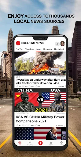 Download Breaking News: Local & Alerts for Android & iOS - Mobexer