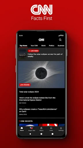 Download CNN: Live & Breaking News for Android & iOS - Mobexer