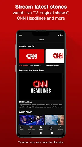 Download CNN: Live & Breaking News for Android & iOS - Mobexer