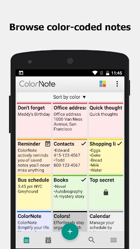 Download ColorNote Notepad Notes for Android & iOS - Mobexer