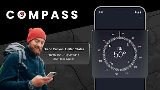 Download Compass: Accurate Compass for Android & iOS - Mobexer
