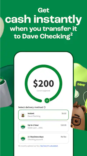 Download Dave - Fast Cash & Banking for Android & iOS - Mobexer