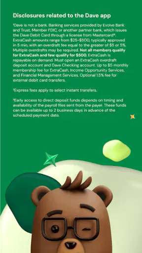Download Dave - Fast Cash & Banking for Android & iOS - Mobexer