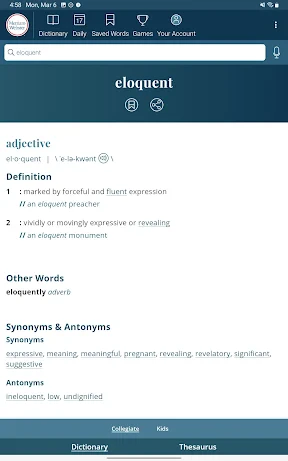 Download Dictionary - Merriam-Webster for Android & iOS - Mobexer