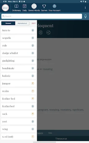 Download Dictionary - Merriam-Webster for Android & iOS - Mobexer