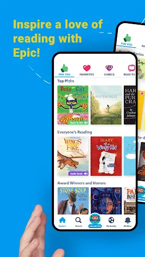 Download Epic: Kids' Books & Reading for Android & iOS - Mobexer