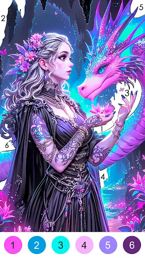 Download Fantasy Color-Paint By Number for Android & iOS - Mobexer
