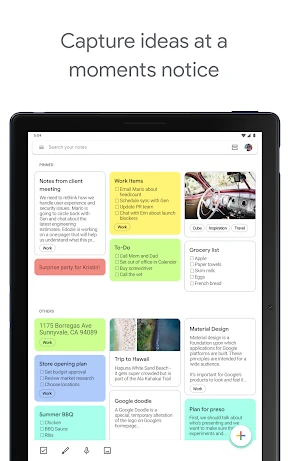 Download Google Keep - Notes and lists for Android & iOS - Mobexer