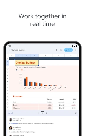 Download Google Sheets for Android & iOS - Mobexer