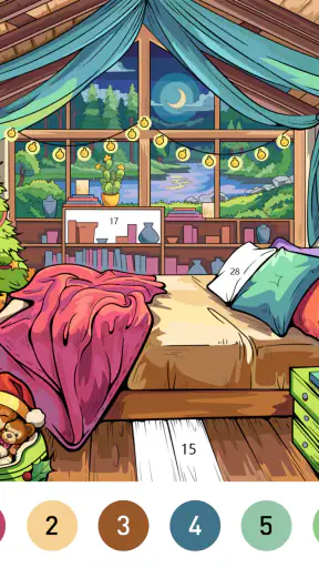Download Interior Color by Number Book for Android & iOS - Mobexer