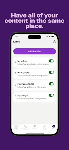 Download Linktree: Link in bio creator for Android & iOS - Mobexer