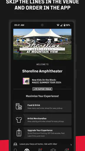 Download Live Nation At The Concert for Android & iOS - Mobexer