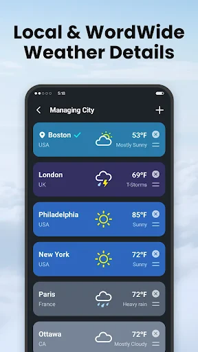 Download Local Weather: Live Forecast for Android & iOS - Mobexer