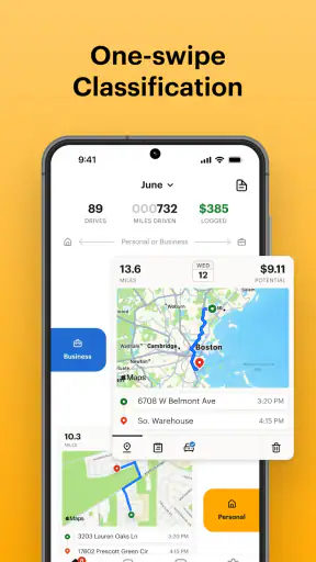 Download Mileage Tracker & Log - MileIQ for Android & iOS - Mobexer