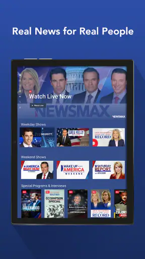 Download Newsmax for Android & iOS - Mobexer