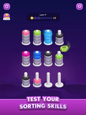 Download Nut Sort: Color Sorting Game for Android & iOS - Mobexer