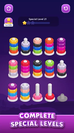 Download Nut Sort: Color Sorting Game for Android & iOS - Mobexer