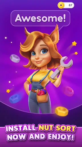 Download Nut Sort: Color Sorting Game for Android & iOS - Mobexer