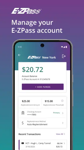 Download Official E-ZPass NY for Android & iOS - Mobexer