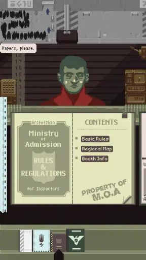 Download Papers, Please for Android & iOS - Mobexer