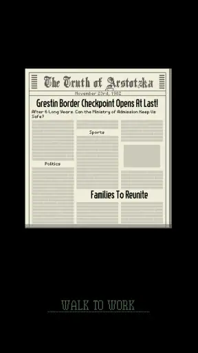 Download Papers, Please for Android & iOS - Mobexer