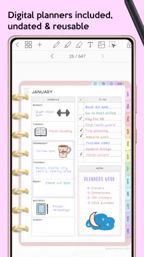 Download Penly: Digital Planner & Notes for Android & iOS - Mobexer