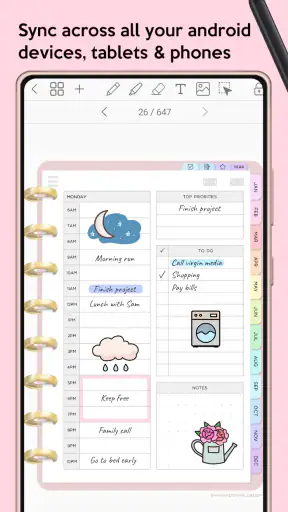 Download Penly: Digital Planner & Notes for Android & iOS - Mobexer