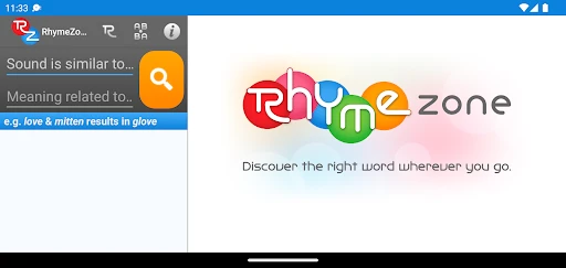 Download RhymeZone Rhyming Dictionary for Android & iOS - Mobexer