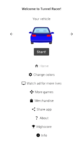 Download Tunnel Racer - Evade the cars for Android & iOS - Mobexer