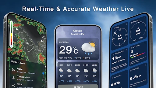 Download Weather Live - Radar & Alerts for Android & iOS - Mobexer