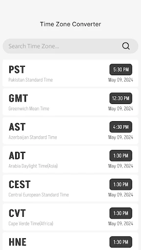 Download World Clock – World time clock for Android & iOS - Mobexer