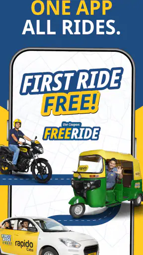 Descarga Rapido: Bike-Taxi, Auto & Cabs para Android e iOS - Mobexer
