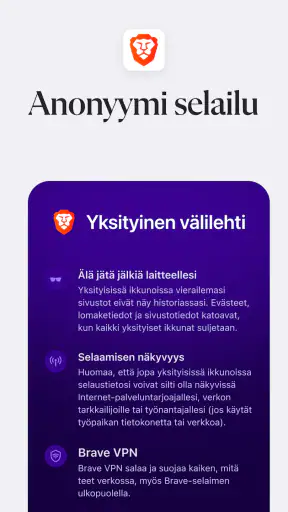 Lataa Brave Selain ja Hakukone Androidille ja iOS:lle - Mobexer