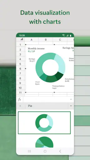 Lataa Microsoft Excel: Spreadsheets Androidille ja iOS:lle - Mobexer