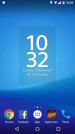 Digital Clock & Weather Widget をAndroidとiOSでダウンロード - Mobexer