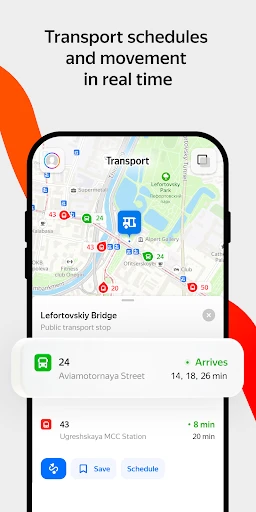 Yandex Maps and Navigator をAndroidとiOSにダウンロード - Mobexer