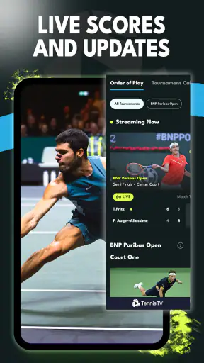 Last ned Tennis TV - Live Streaming for Android og iOS - Mobexer
