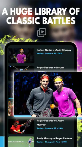 Last ned Tennis TV - Live Streaming for Android og iOS - Mobexer